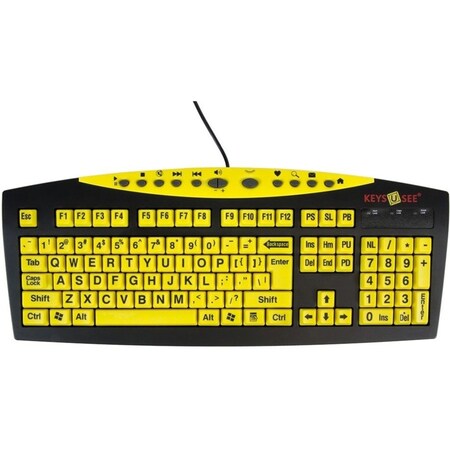 Ergoguys Ablenet Keysusee Lrg Yellow Prt Keyboard 10090103 | Zoro