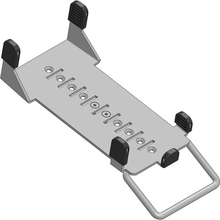 Spacepole Verifone Vx520 Multigrip Plate, W/Handle VER071-MH-02 | Zoro