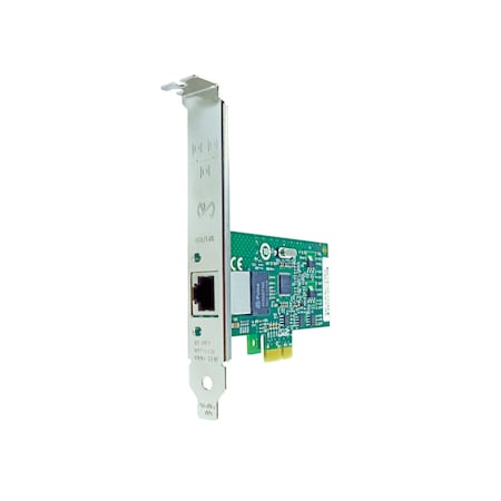 Axiom 10/100/1000Mbs Single Port RJ45 PCIe x1 NIC Card for HP - M4Z93AV ...