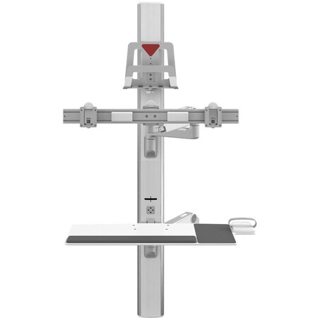 Humanscale V6 Wall Mount - 57In Trk Dual Mtr Shp V657-1507-11800 | Zoro