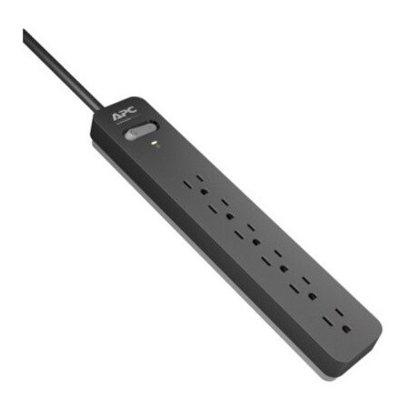 Apc Apc Essential Surgearrest 6 Outlet 6 Foot Cord Dual Pack 120V ...
