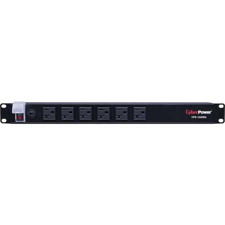 Cyberpower Power Strip, Rack Mounted, 5-20R, 5-20P, 15 ft., Black ...