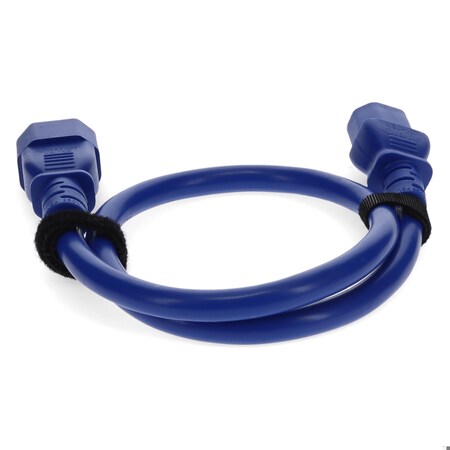 Add-On Addon 4Ft C13 To C14 18Awg 100-250V Computer Blue Power Cable ...