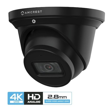 Amcrest Industries 4K Analog Dome Camera AMC4KDM28-B | Zoro