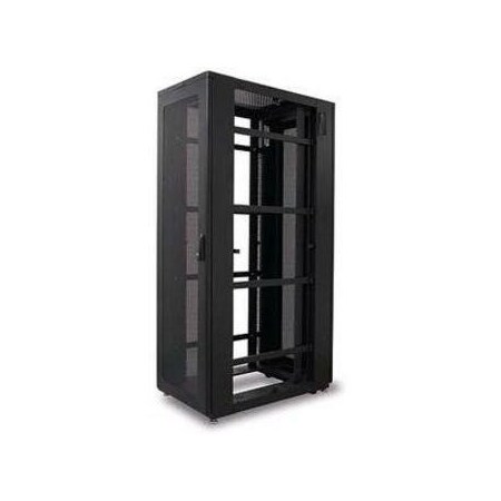 Belkin Belkin 42U Premium Enclosure w/out Side Panels Rack - Black - 42 ...