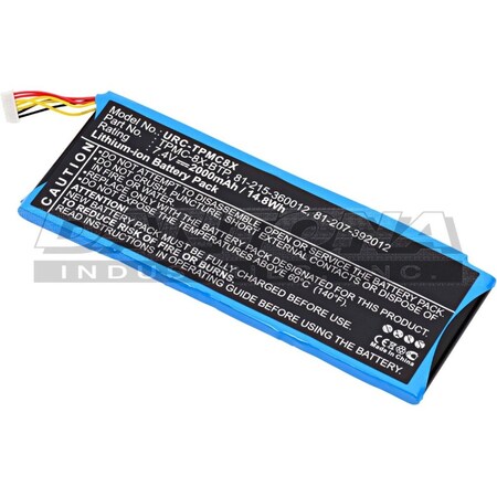 Dantona Universal Remote Control Battery For Crestron Tpmc-8X URC ...