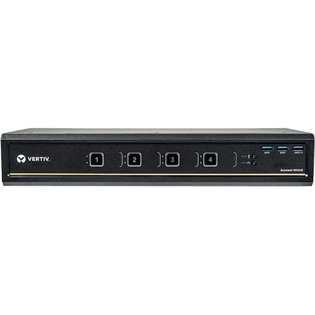 Vertiv 4-Port Dh Dvi-I Standard Kvm SV340-001 | Zoro