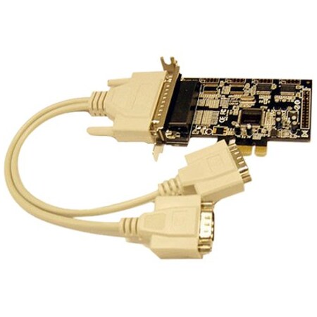 B+B Smartworx Quatech 2 Port Serial Rs-232 To Db-9, Low Profile Pci ...