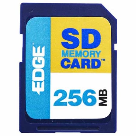 Edge Memory EDGE Tech 256MB Digital Media Secure Digital Card - 256 MB ...