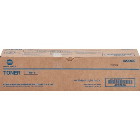 Konica Minolta Konica Minolta Tn414 Black Toner TN414 | Zoro