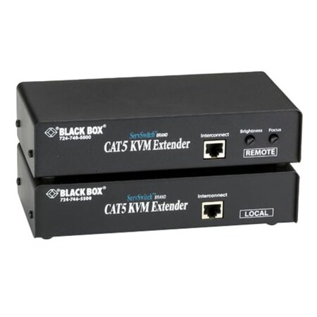 Black Box Servswitch Brand Cat5 Kvm Extender w/ ACU1028A | Zoro
