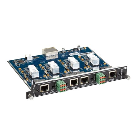 Black Box Modular Video Matrix Switcher Output Card - 4K, Rj-45, Analog ...