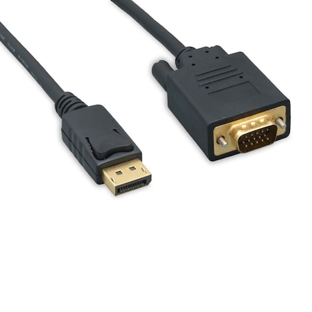 Enet Displayport Male To Vga Male Passive Adapter Cable 3Ft 28 Awg ...