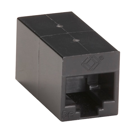 Black Box Cat5E Coupler, Straight-Pinned, Unshield FM509 | Zoro