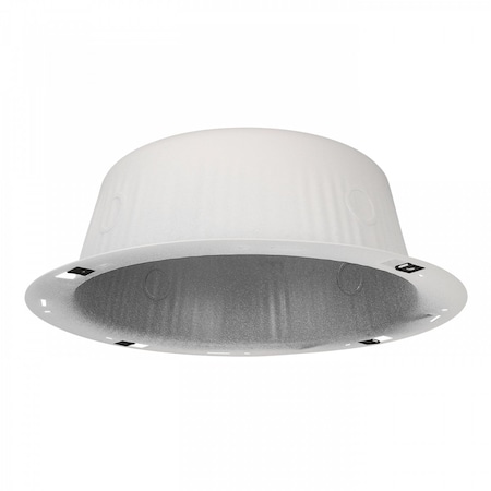 Quam Back Box Enclosure - Ul Listed Uumw - Steel, Round w/ Two (2) Snap ...