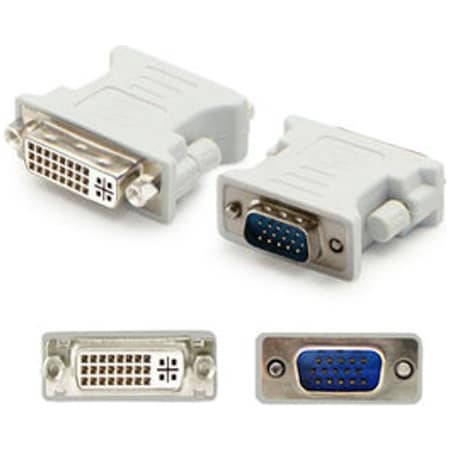 Add-On Addon 5 Pack Of Vga Male To Dvi-I (29 Pin) Female White Adapter ...