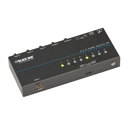 Black Box BLACK BOX HDMI Matrix Switch - 4K Hdmi Matriswitch 4 2 VSW ...
