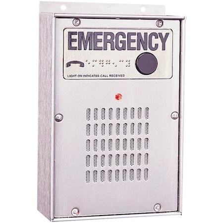 Talkaphone Ada Compliant, Hands-Free Indoor Emergency Phone, Surface ...