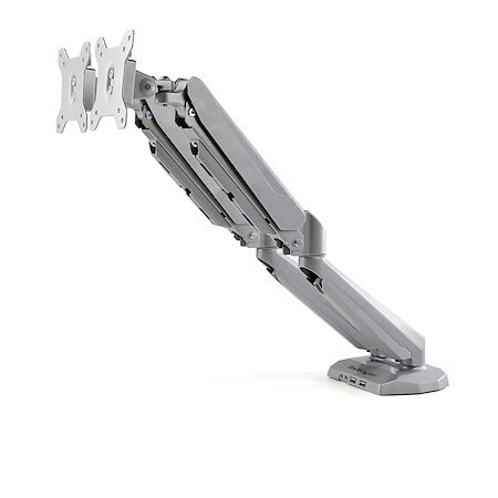 Startech.Com Vesa 75Mm/100Mm Desk Mount Dual Monitor Arm Supports ...