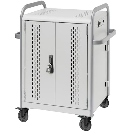 Bretford Computer Storage Cart. Secures And Recharges Up To 30 Tablets ...