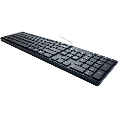 I/Omagic Usb Wired Low Profile 109 Keys Keyboard I012K13MKB | Zoro