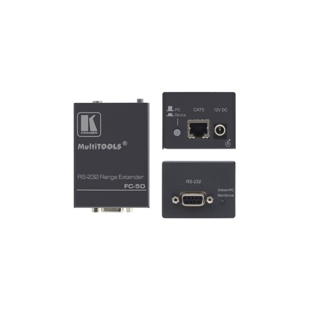 Kramer Electronics Rs-232 Over Twisted Pair Range Extender FC-50 | Zoro