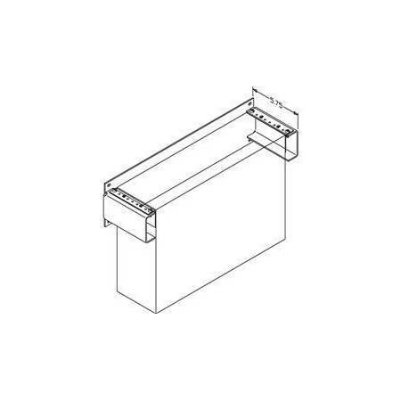 Accu-Tech Refurbished Flush-Mounted Wall Bracket; 19W X 5.75D; Black ...