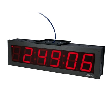 Valcom Ip Poe 6 Digit, 4 Inch Digital Clock, Double Sided VIP-D640ADS ...