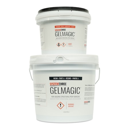 System Three Resins GelMagic Epoxy Adhesive, 1.5 Gallon Kit 1230K46 | Zoro