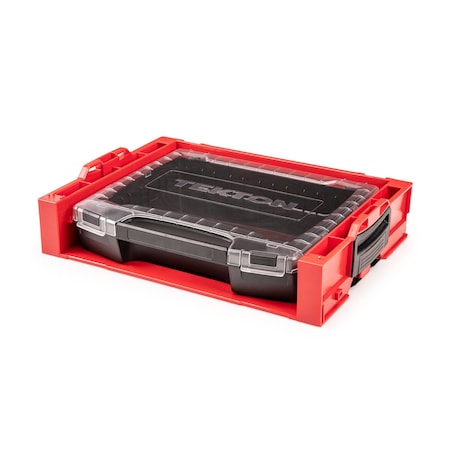 Tekton L-Boxx Lidded Drawer in Rack, Plastic, Red OLB94000 | Zoro