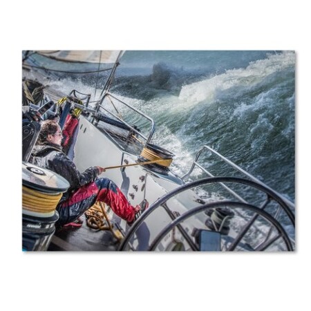 Trademark Fine Art Michael Delman 'Storm In San Francisco Bay' Canvas ...