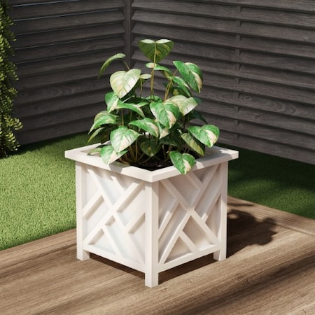 Nature Spring Square Planter Box- Raised Plant Stand for Indoor or ...