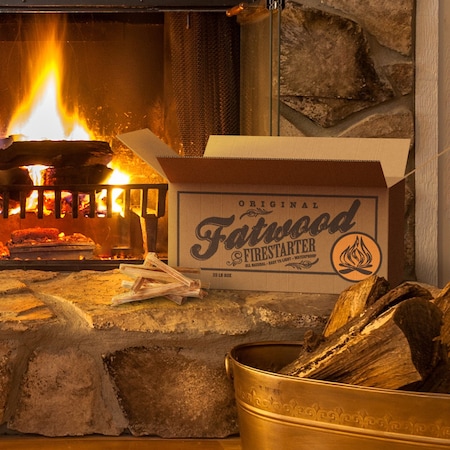 Pure Garden 25lb Box of Pine Wood Fire Starters 50-2405 | Zoro