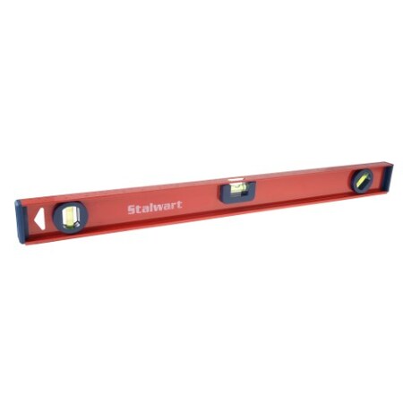 Fleming Supply 24 Inch Beam Level, Aluminum with Magnetic Rubber End ...