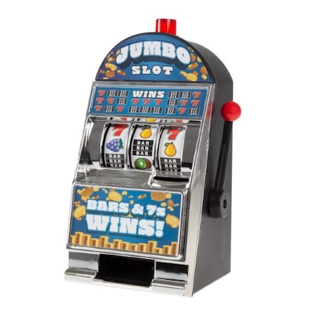 Toy Time Electronic Slot Machine Coin Bank Casino Style Toy with Lever ...