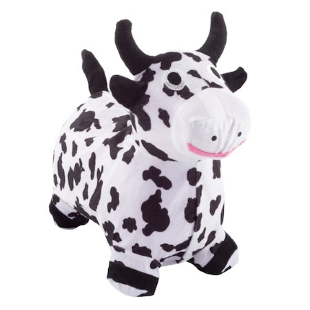 Toy Time Bouncy Cow Inflatable Indoor Ride-On Hopper, Balance Exercise ...