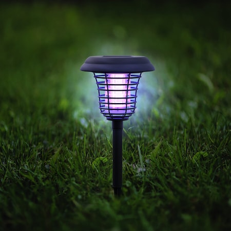 Pure Garden Bug Repellent Outdoor Light, Black 82-6018 | Zoro