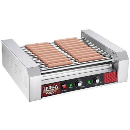 Great Northern Popcorn 30 Hot Dog Roller Machine, 11 Rollers, Sausage ...