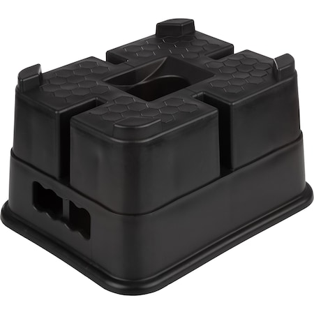 Stalwart Trailer Jack Block - 15,000lb Capacity Heavy Duty RV Leveling ...