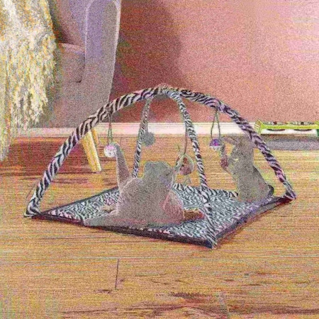 Pet Adobe Activity Center Interactive Play Area Station for Cats ...