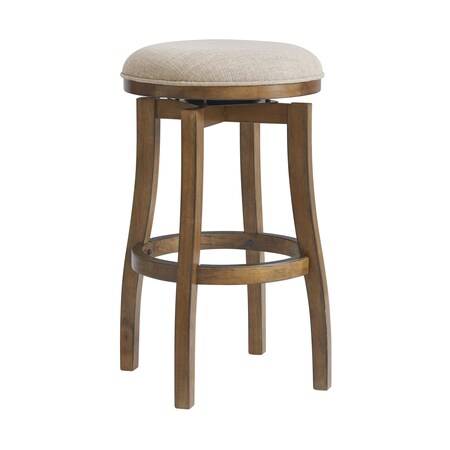 Alaterre Furniture Ellie Bar Height Stool, Brown, 2PK ANEL08FDCR2 | Zoro