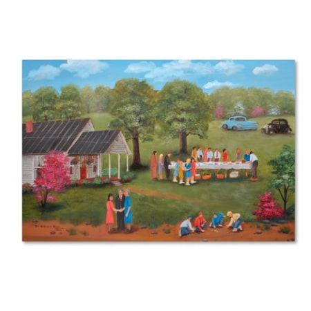 Trademark Fine Art Arie Reinhardt Taylor 'Family Get Together' Canvas ...