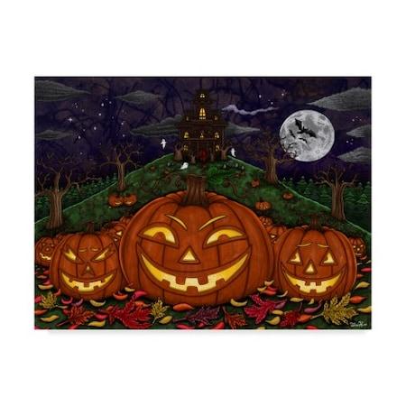 Trademark Fine Art Jake Hose 'Pumpkin Party' Canvas Art, 35x47 ALI29761 ...