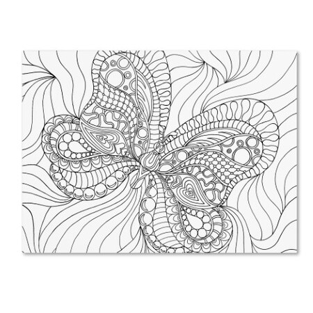 Trademark Fine Art Kathy G. Ahrens 'Mixed Coloring Book 57' Canvas Art ...