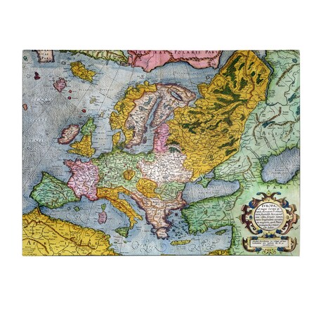 Trademark Fine Art Gerardus Mercator 'Europe In the 1590's' Canvas Art ...