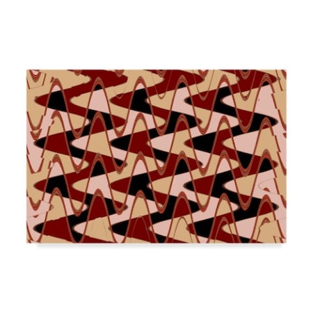 Trademark Fine Art American School 'Red Barn Abstract 4' Canvas Art ...