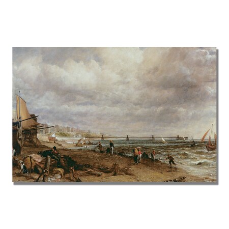 Trademark Fine Art John Constable 'Marine Parade and Old Chain Pier ...