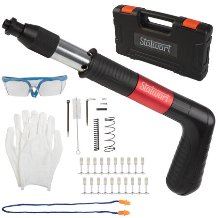 Stalwart Manual Nail Gun Tool Kit with 20 Nails 75-PT2008 | Zoro