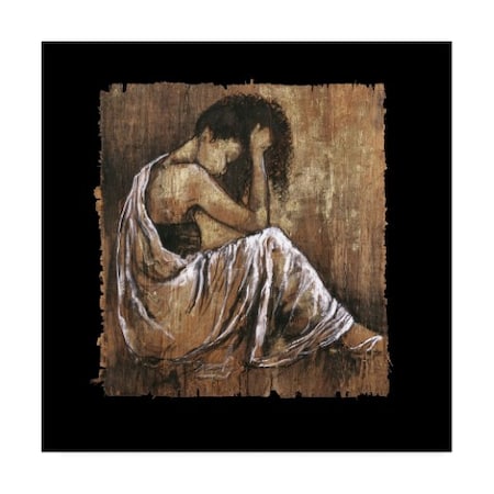 Trademark Fine Art Monica Stewart 'Soulful Grace I' Canvas Art, 18x18 ...