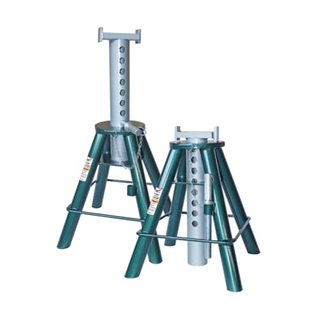 Safeguard High Lift Stands, Pair, Steel, 30" Height, 10 Ton Capacity ...